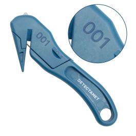 Sequentially Numbered Metal Detectable Safety Knives (SK128) | Detectamet