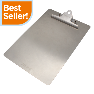 Metal Detectable, Stainless Steel and Aluminium Clipboards | Detectamet