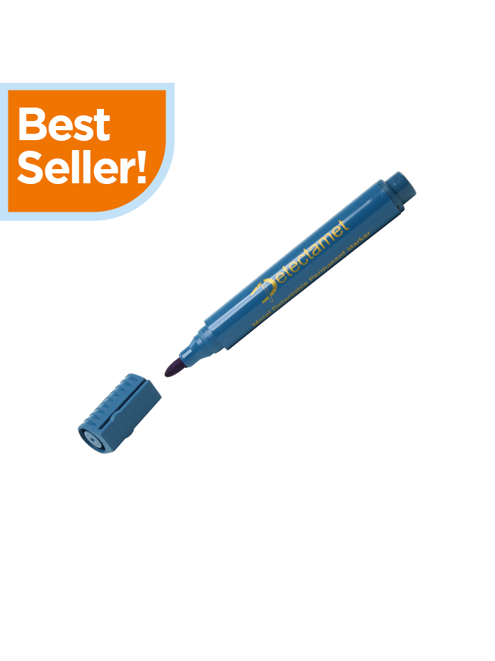 Detectable Permanent Markers - Non-Retractable | Metal Detectable & X ...